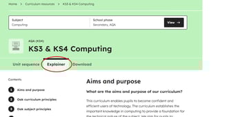 Our Computing Curriculum